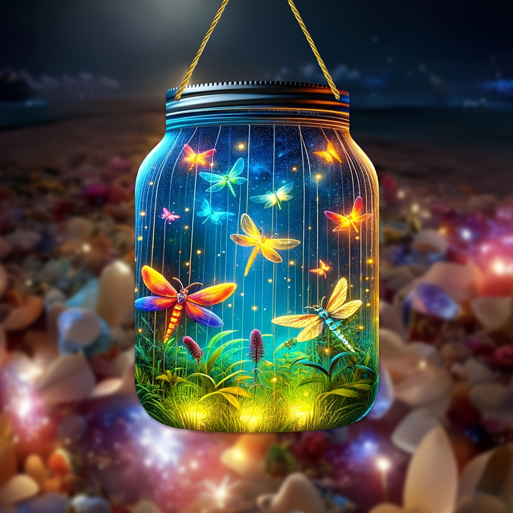 Charming Firefly Mason Jar Lantern Perfect Garden Patio - Temu Canada