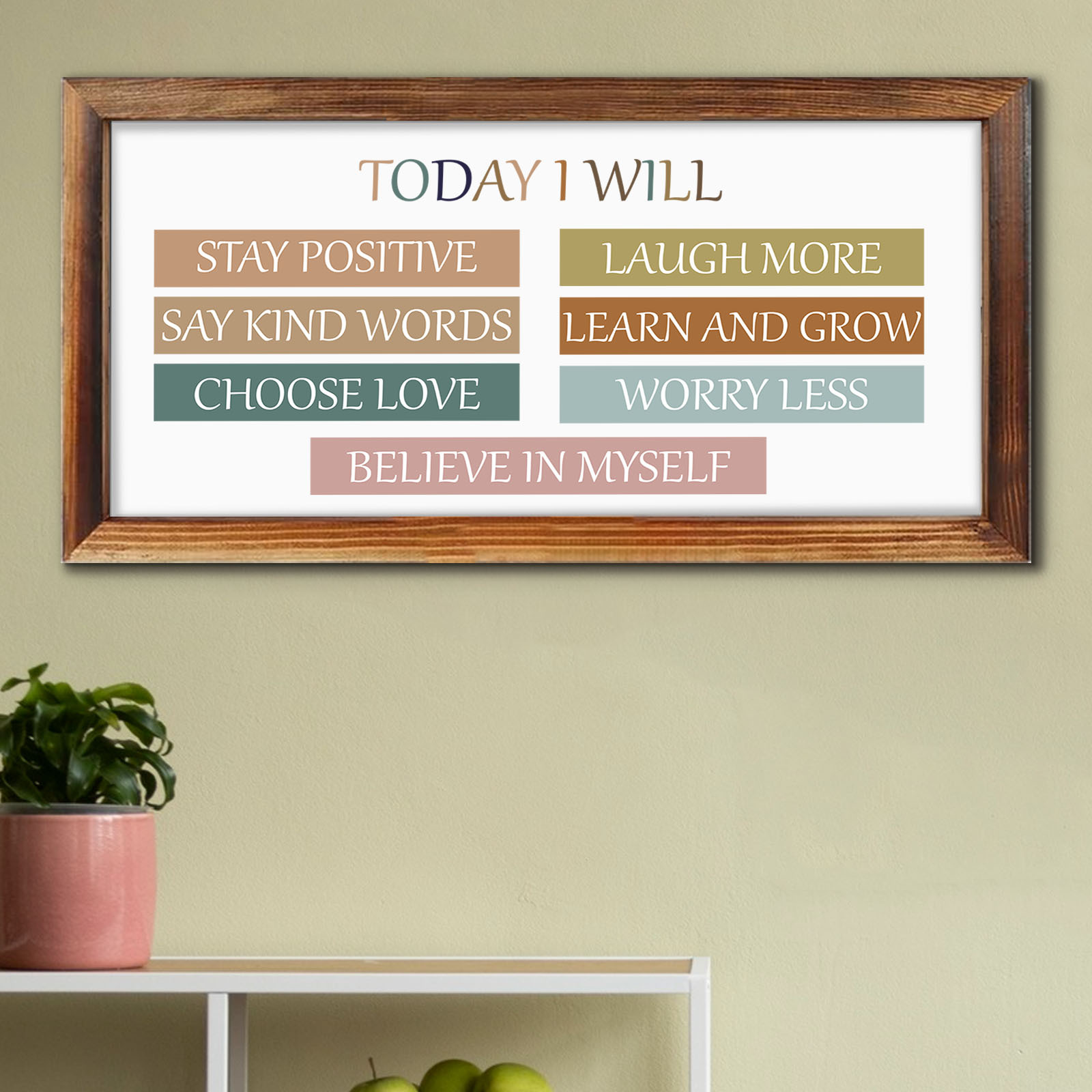 Inspirational Wooden Wall Art Decor Original Art Deco Style - Temu ...