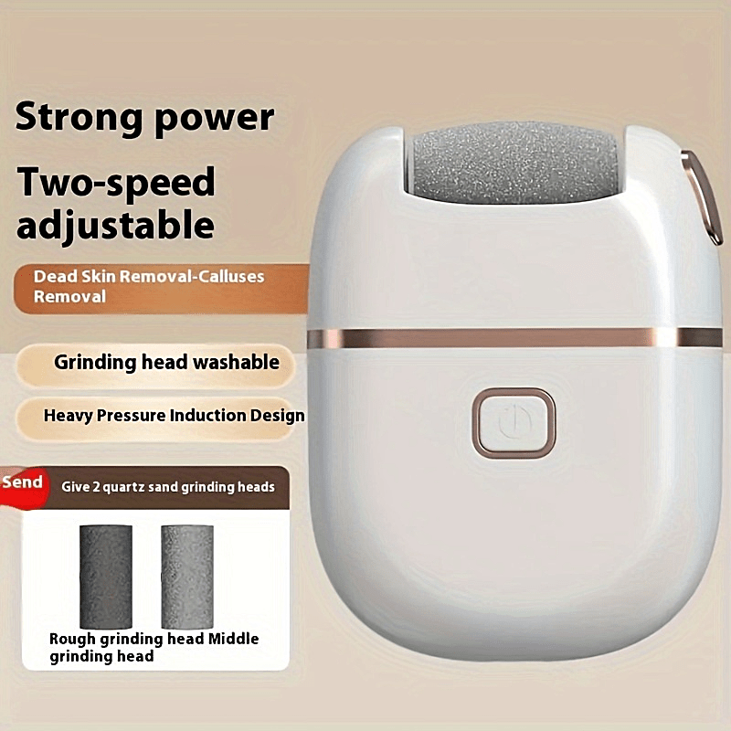 Electric Foot Grinder: Remove Dead Skin Calluses 2 Speed - Temu New Zealand