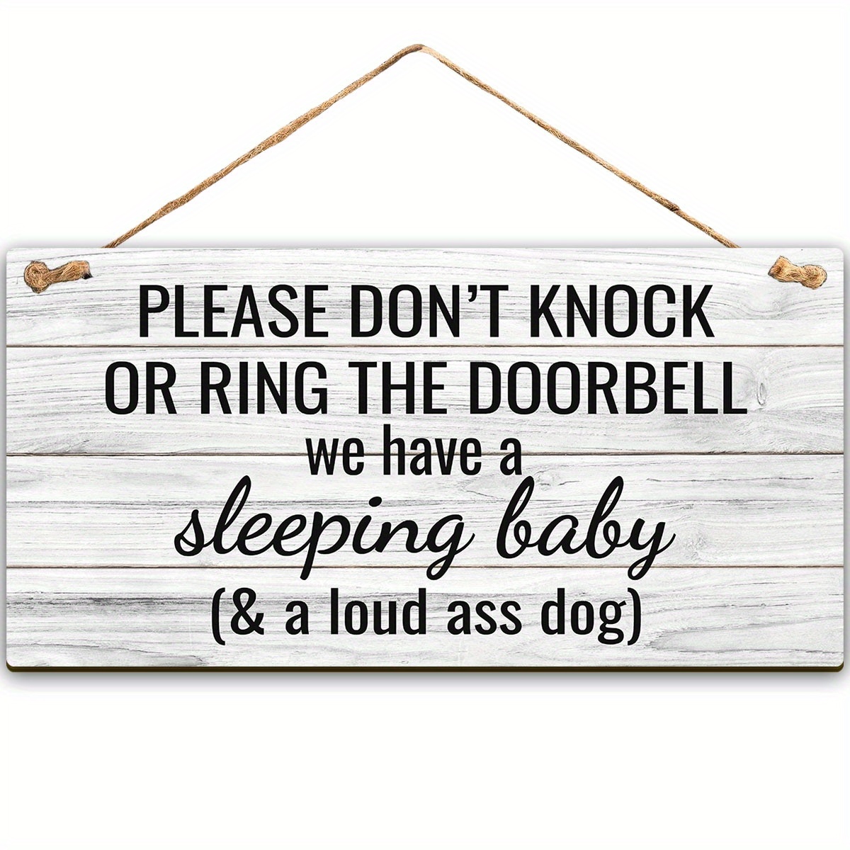 "whimsical Notice" Please Not Disturb" Wooden Sign No - Temu Canada