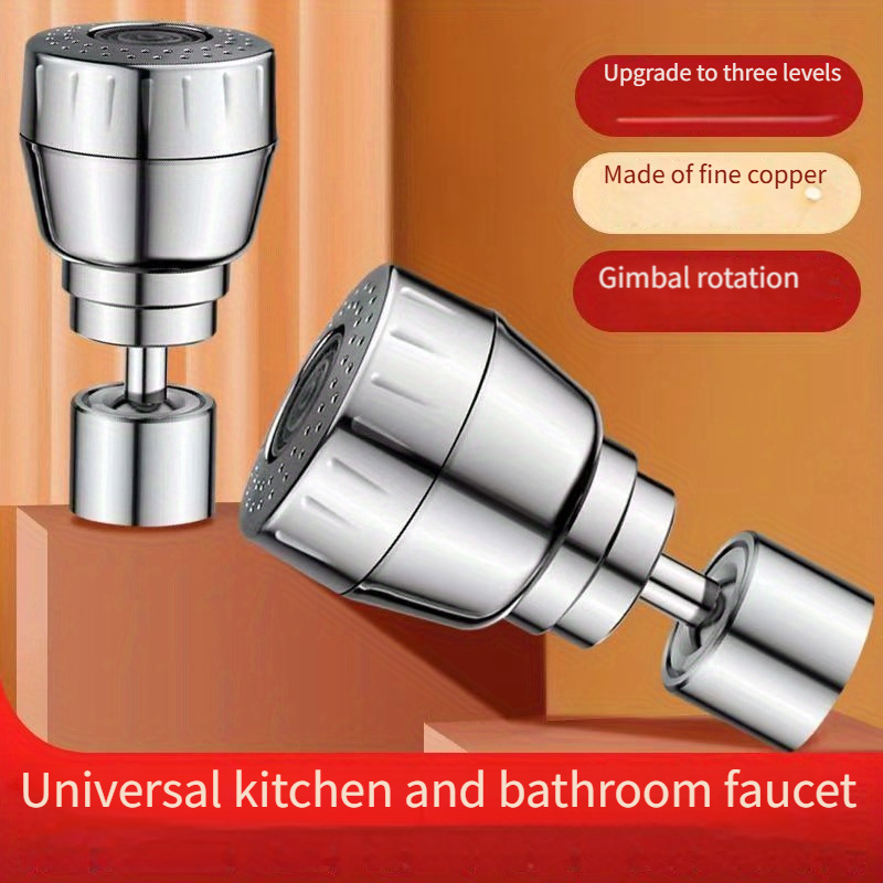 360 Degree Rotatable Faucet Sprayer Attachment 3 level - Temu Malaysia