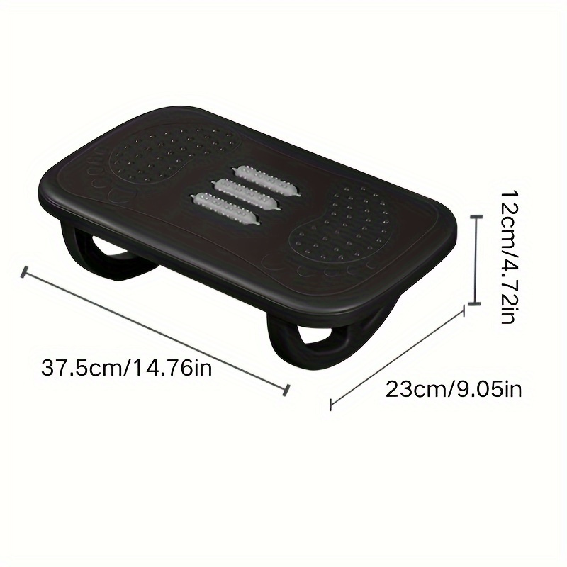 Ergonomic Office Foot Rest Massager Adjustable Desk Foot - Temu