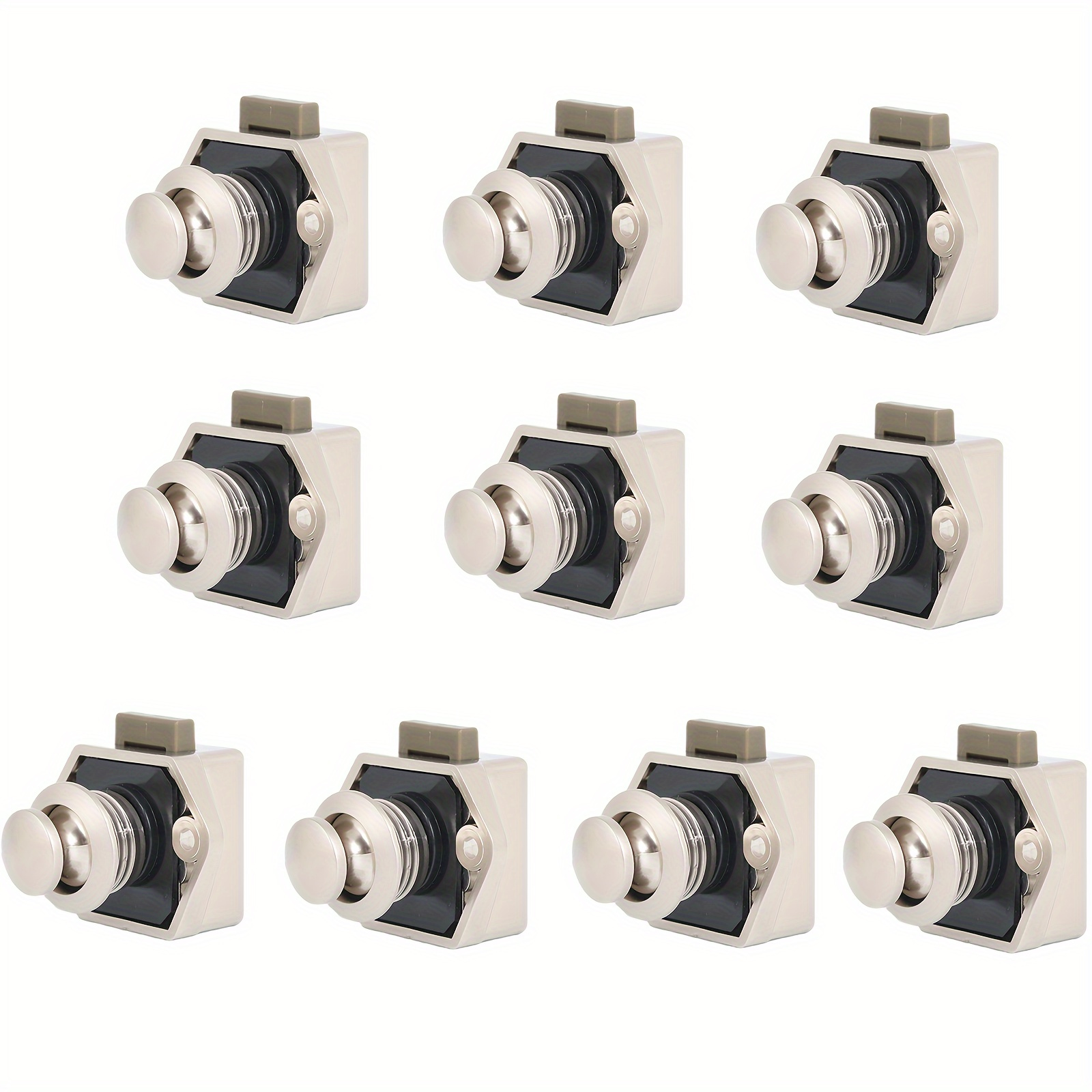 Push Button Latch Catch Locks Pop Drawer Cabinet Furniture - Temu ...