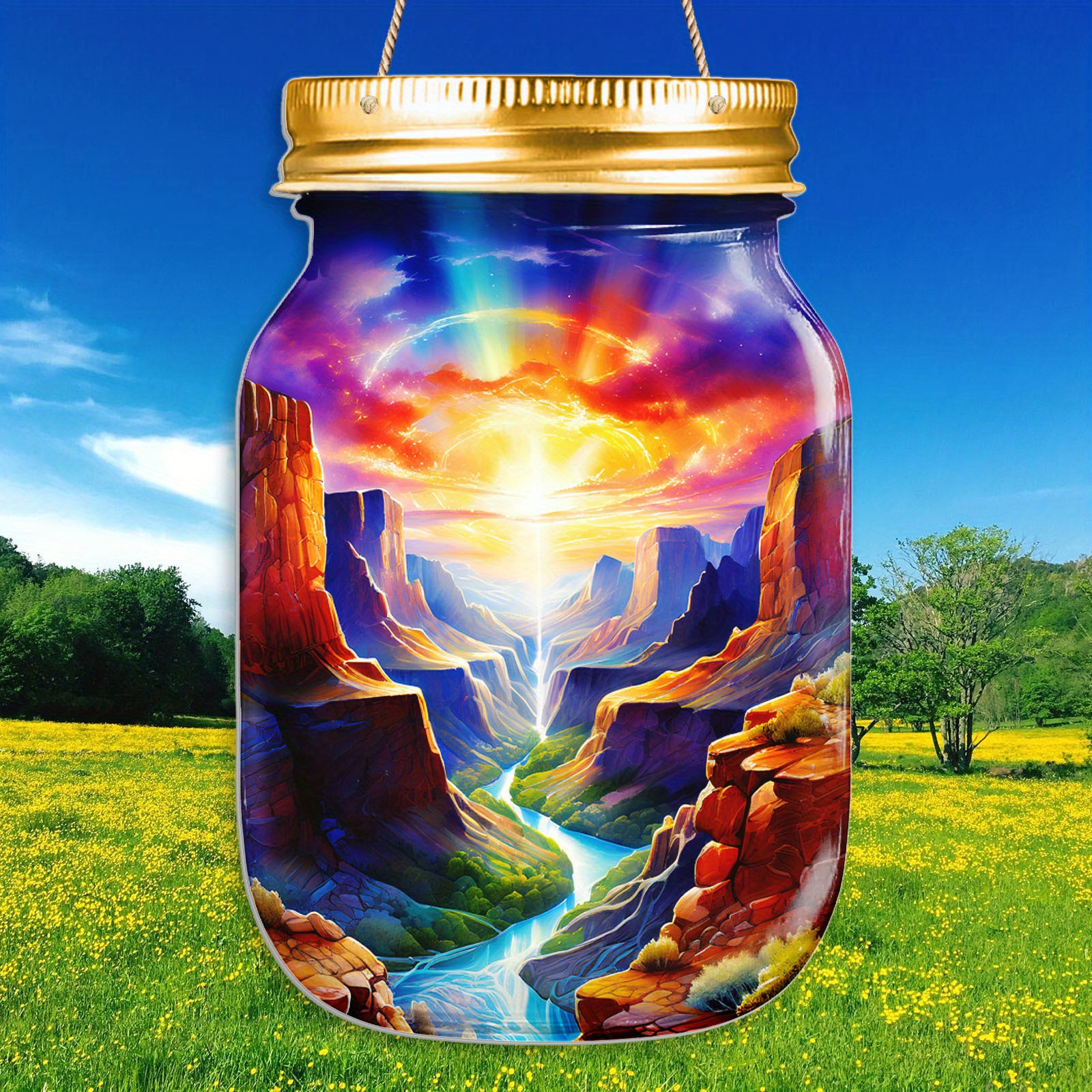 En Kos Umetniškega Steklenega Kozarca Art Deco - Viseč Okras Za Božič ...