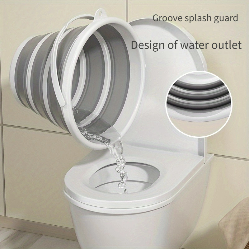 Casual Style Collapsible Silicone Plastic Bucket Handle - Temu United ...