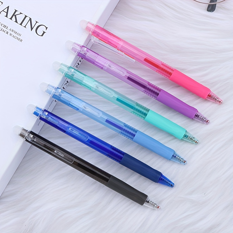 Erasable Gel Pens Retractable Fine Medium Tips Drawing - Temu Canada