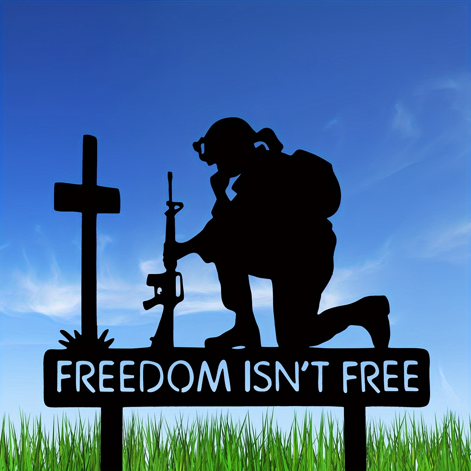 Πατριωτικός Στρατιώτης Κήπος Στύλος 4η Ιουλίου Ημέρα των - Temu Cyprus