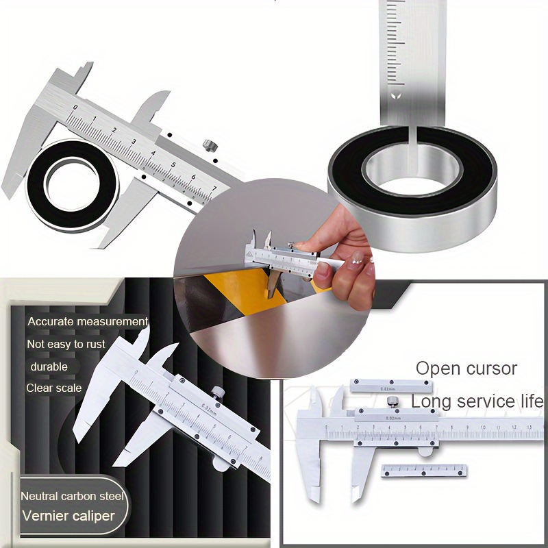 High Precision Vernier Caliper 0 150mm Range Depth Gauge - Temu Austria