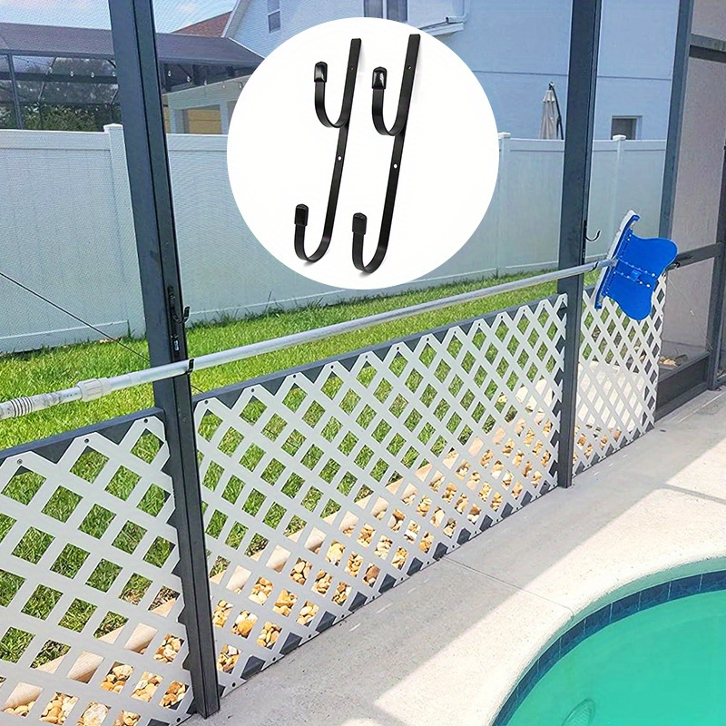 Metal Pool Fence Hooks Multipurpose Swimming Pool Hangers - Temu Canada