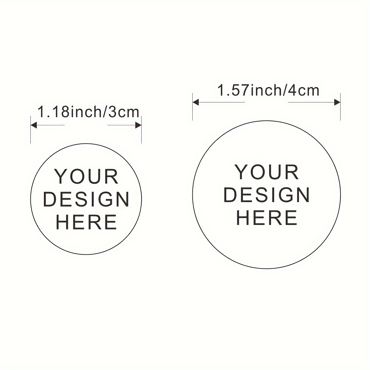 Custom Waterproof Stickers Personalized Logos Weddings - Temu