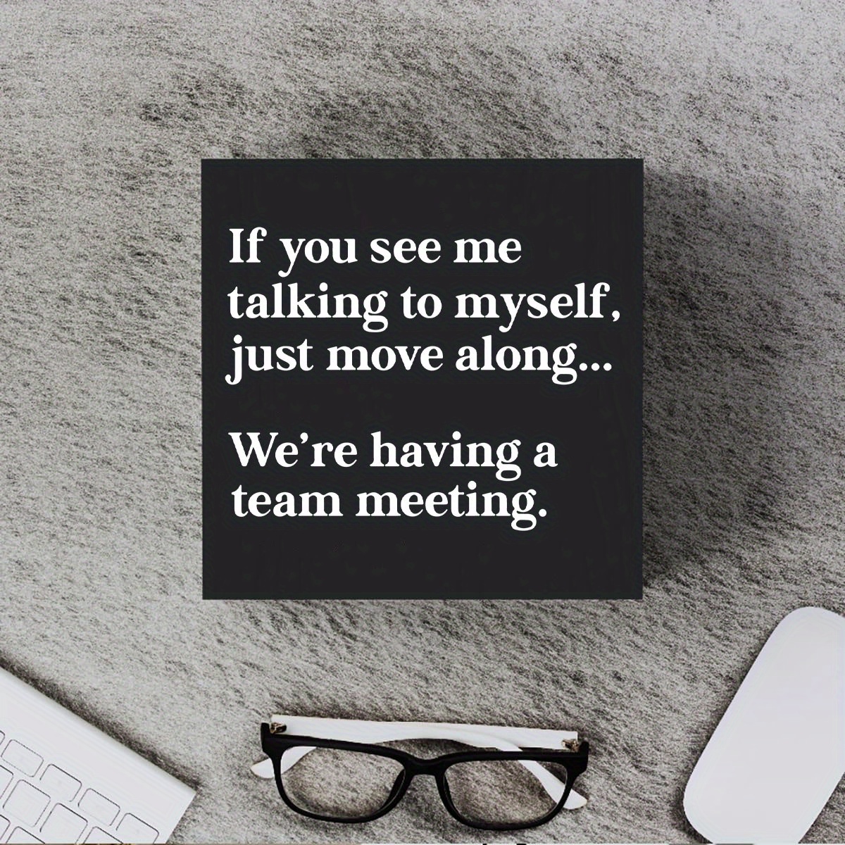 See Talking Team Meeting Sign Decor Desk Sign funny - Temu United