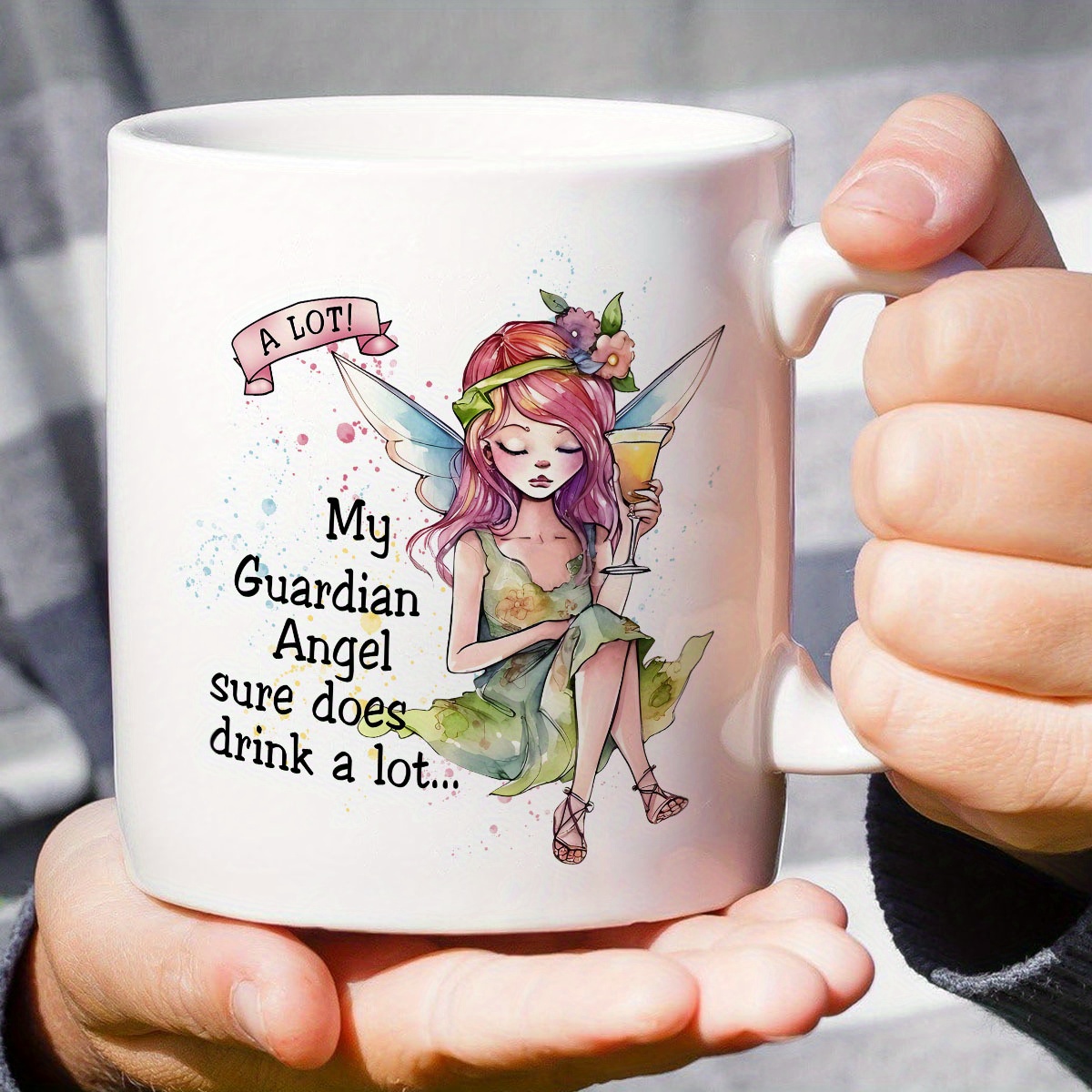 Angel Mug Mugs Mug Double - Temu Australia
