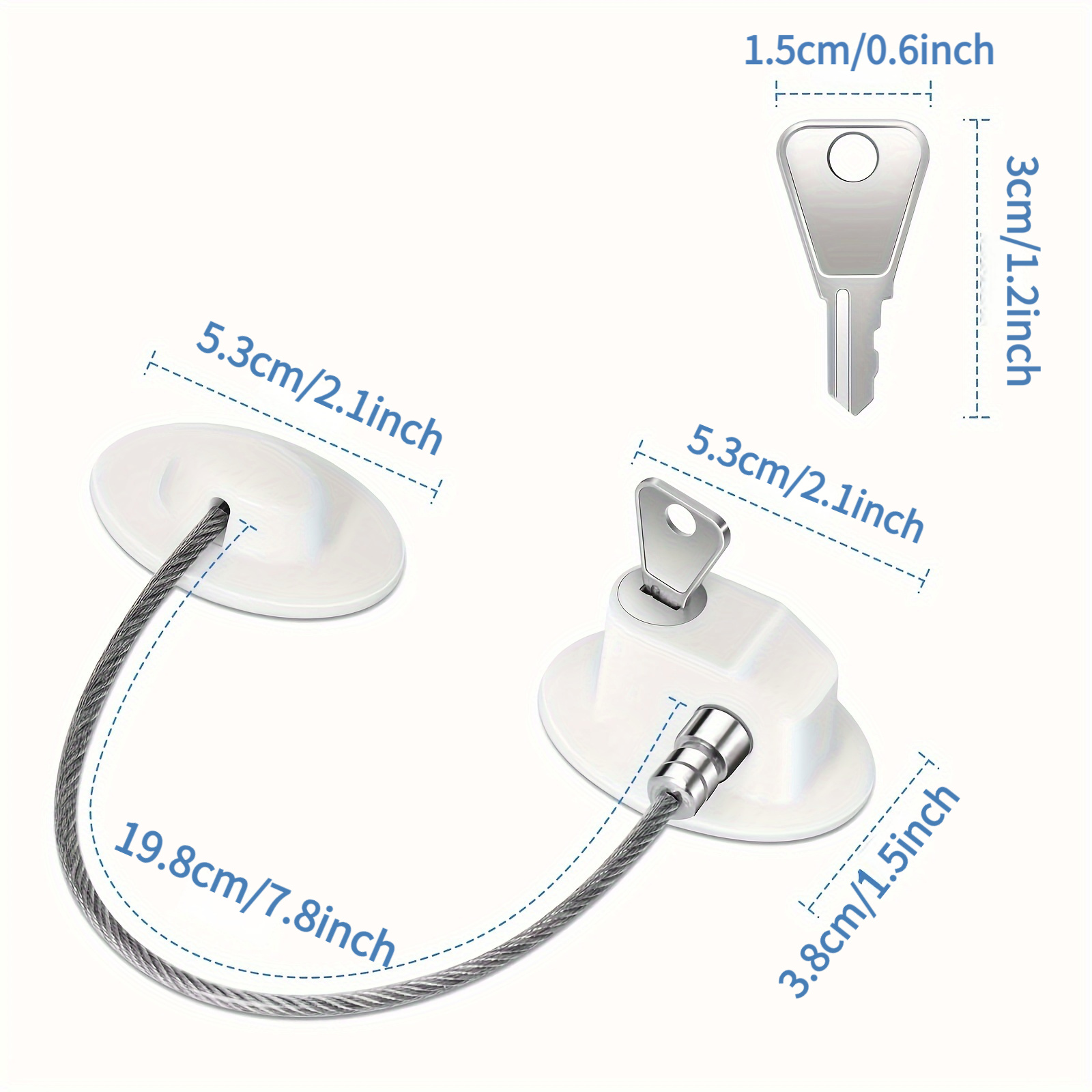 Refrigerator Lock Mini Fridge Locks Freezer Lock Used In - Temu Australia