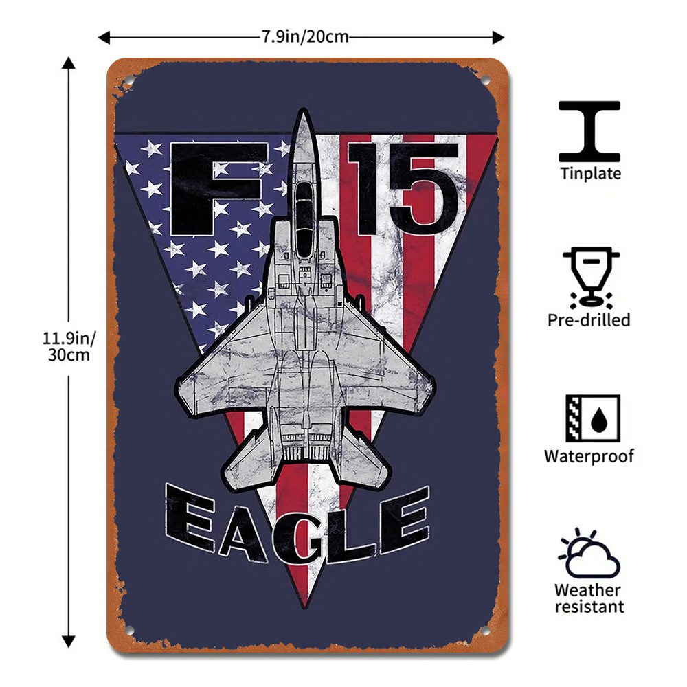 Vintage Metal Tin Sign Classic Military - Temu