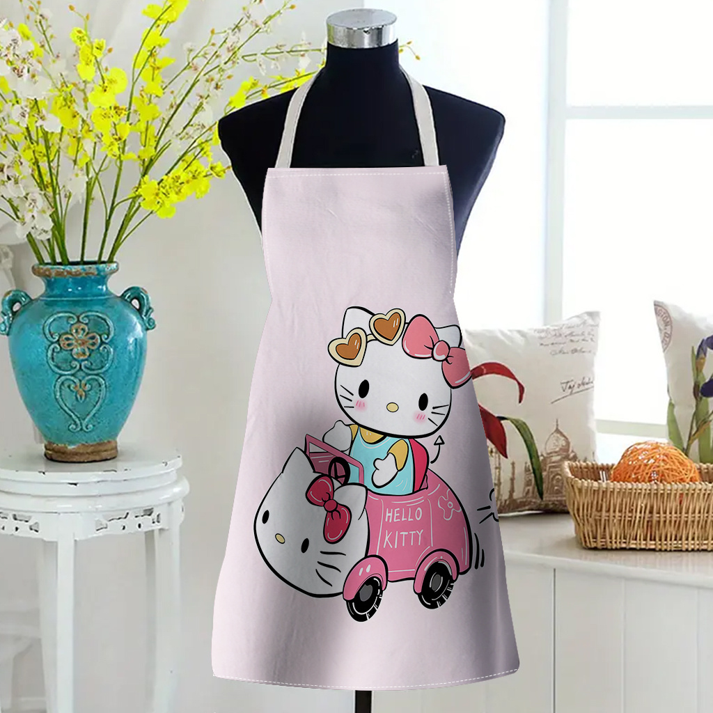New Cartoon Cute Apron Cooking Baking - Temu