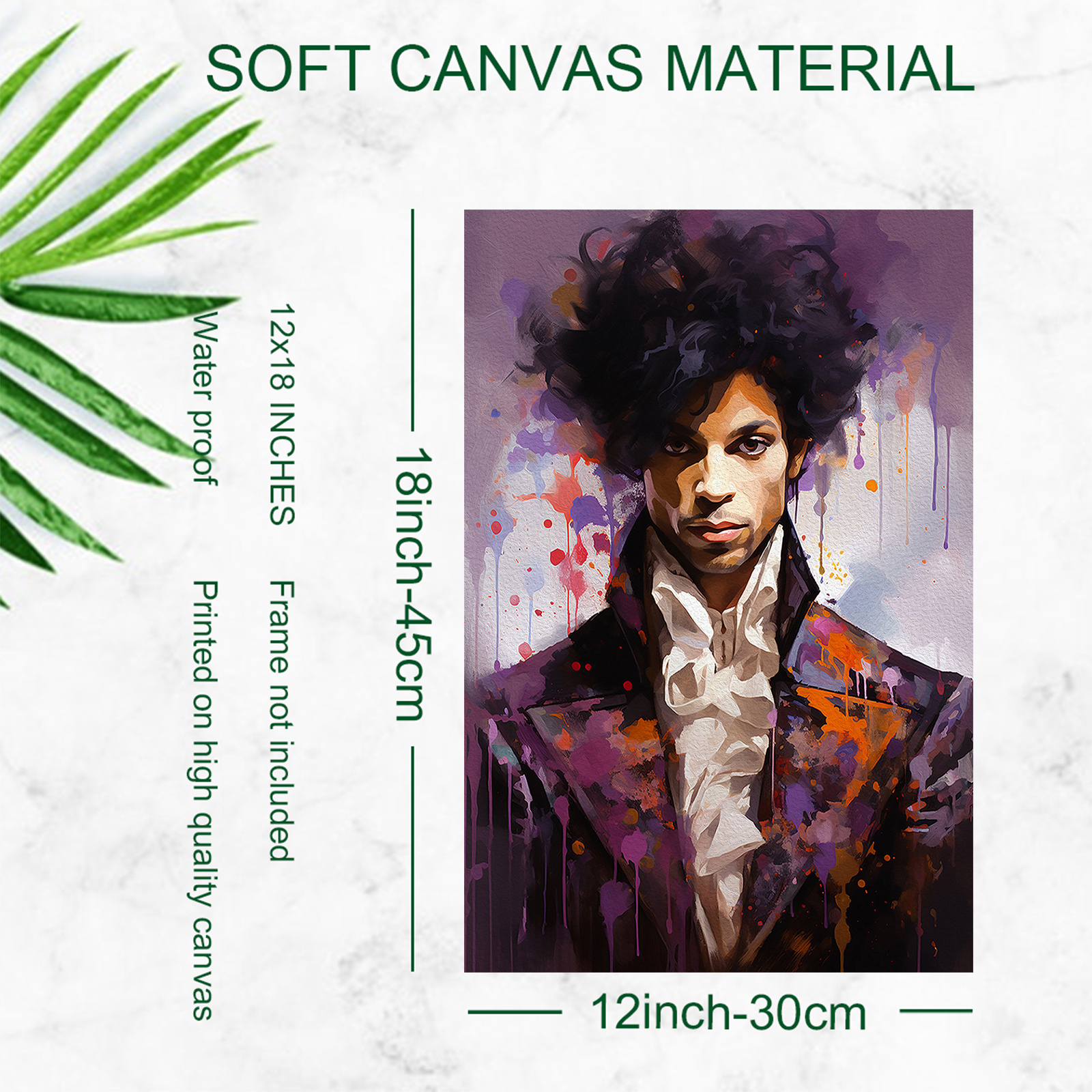 Prince Impressionism Canvas Frameless Poster Living - Temu