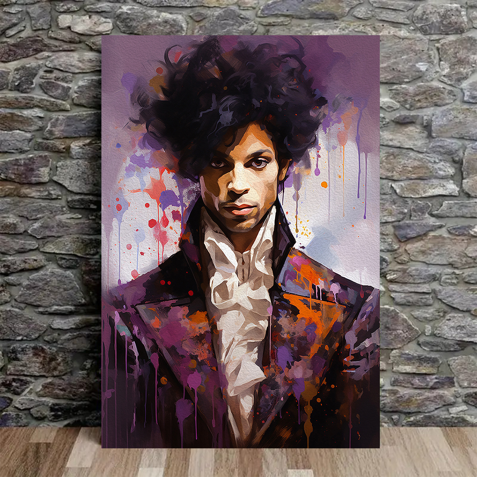 Prince Impressionism Canvas Frameless Poster Living - Temu