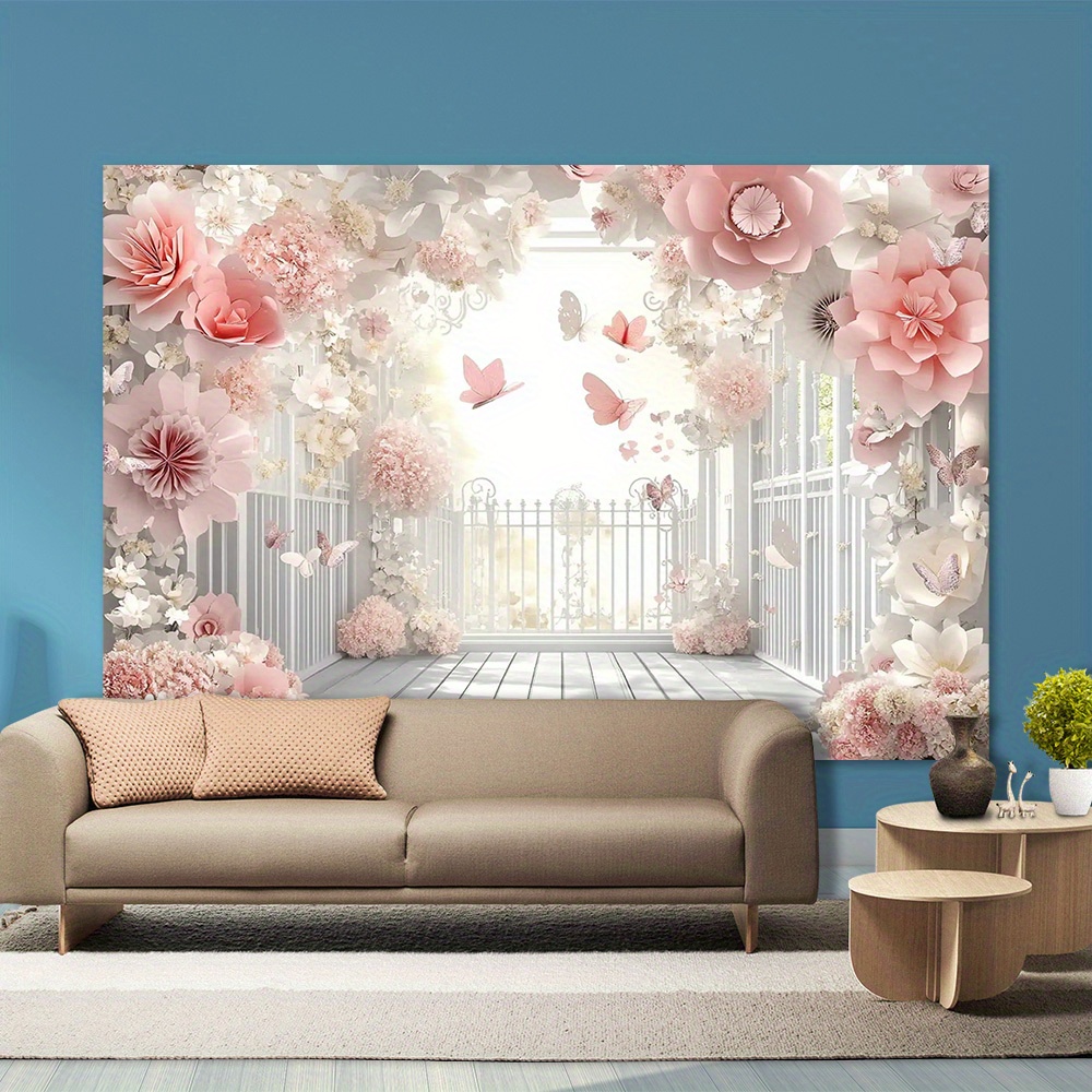 Versatile Floral Wedding Arch Banner Perfect - Temu