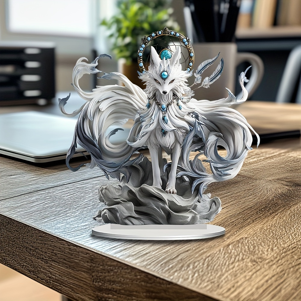 Art Deco Anime Acrylic Statue - Temu