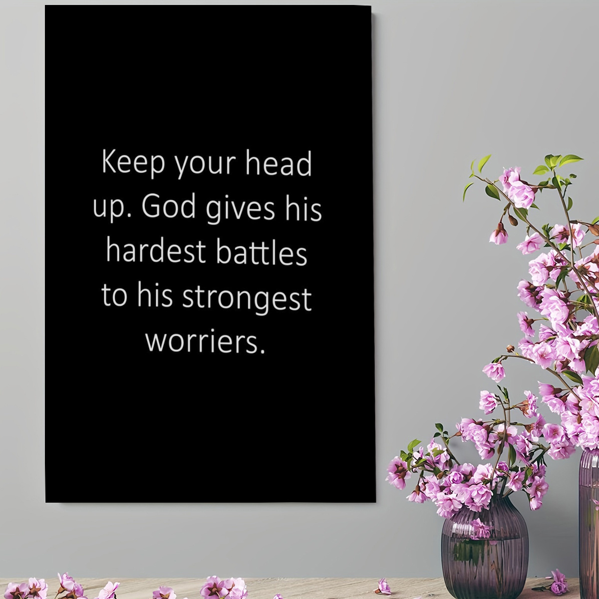 Inspirational Canvas Motivational Quotes Poster - Temu