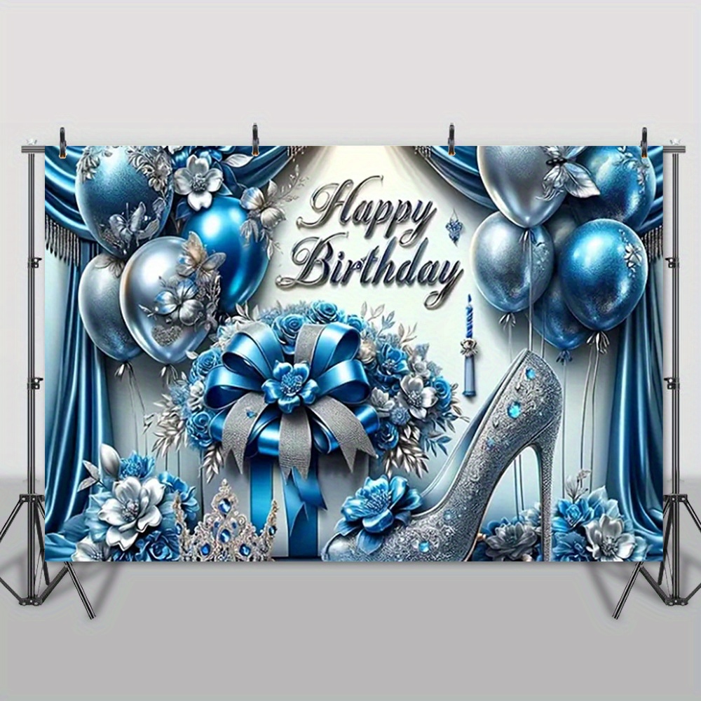 Party Backdrop Balloons] Polyester Celebration Event - Temu