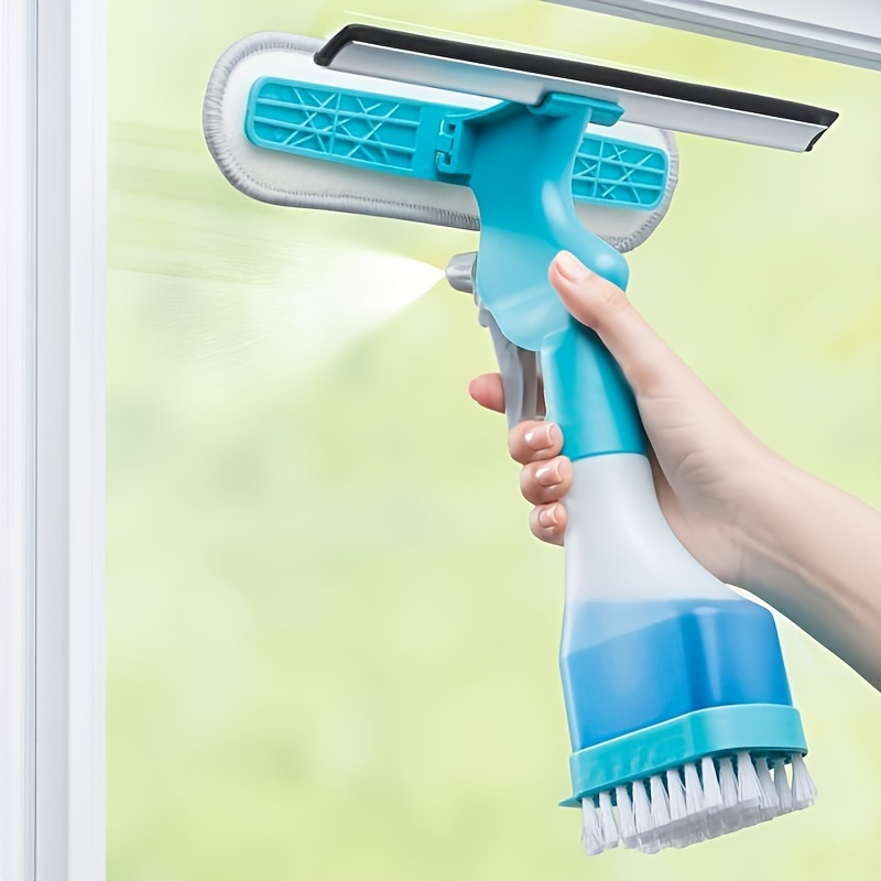 4 in 1 Glass Cleaning Brush Versatile Window Mirror Cleaner - Temu ...