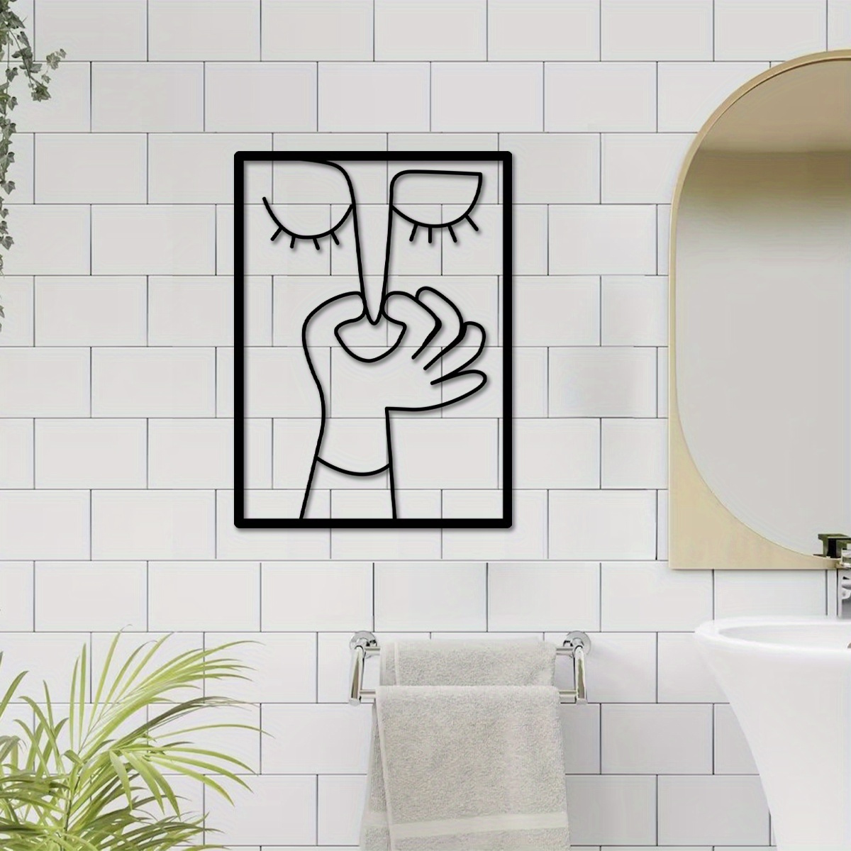 funny bathroom decor wall art - United Kingdom