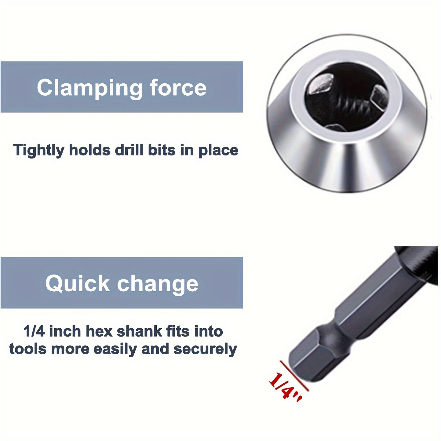 Keyless Drill Chuck Adapter Hex Shank Converter - Temu