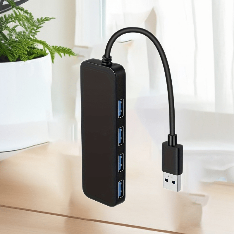 4 port Usb Hub Adapter Multi port Usb Distributor Laptop Pc - Temu ...