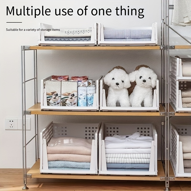Foldable Storage Bins Lightweight Closet Organizer Drawers - Temu Australia