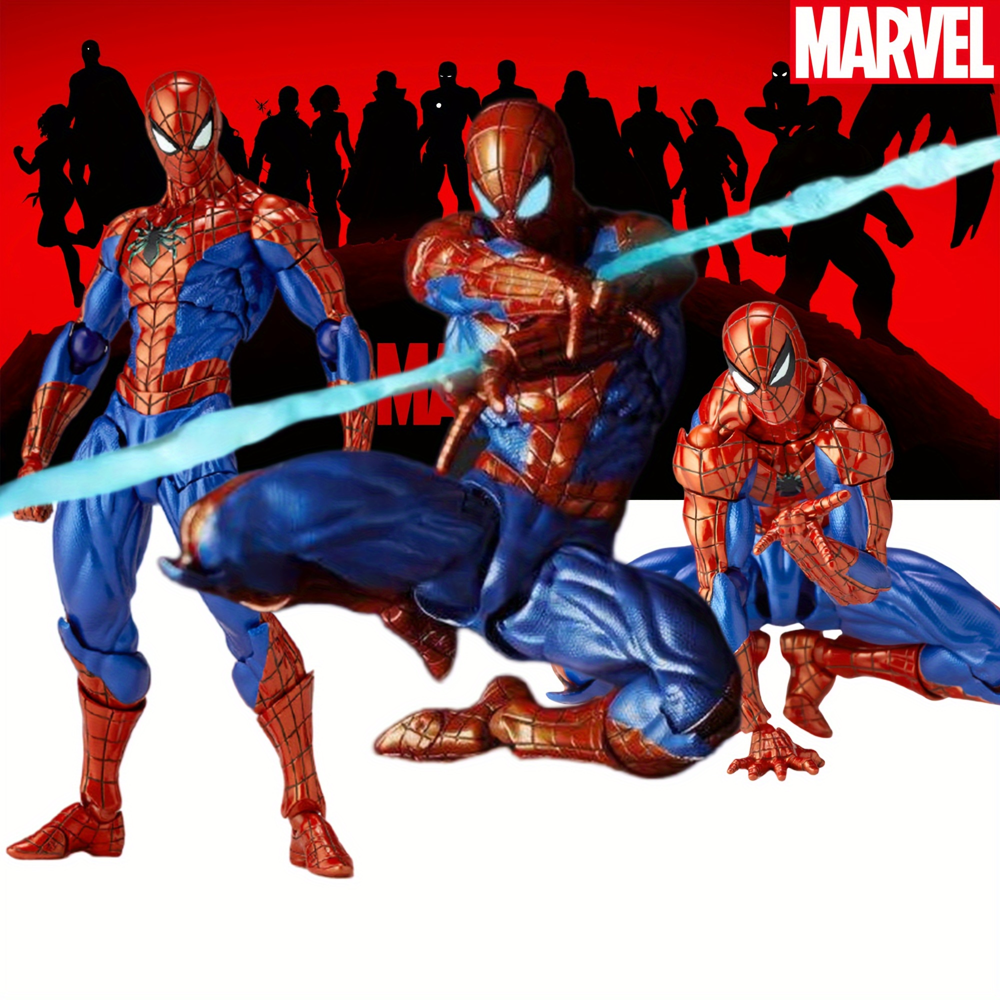 Authorized Superhero Action Figure 2.0 Articulated Statue - Temu Australia