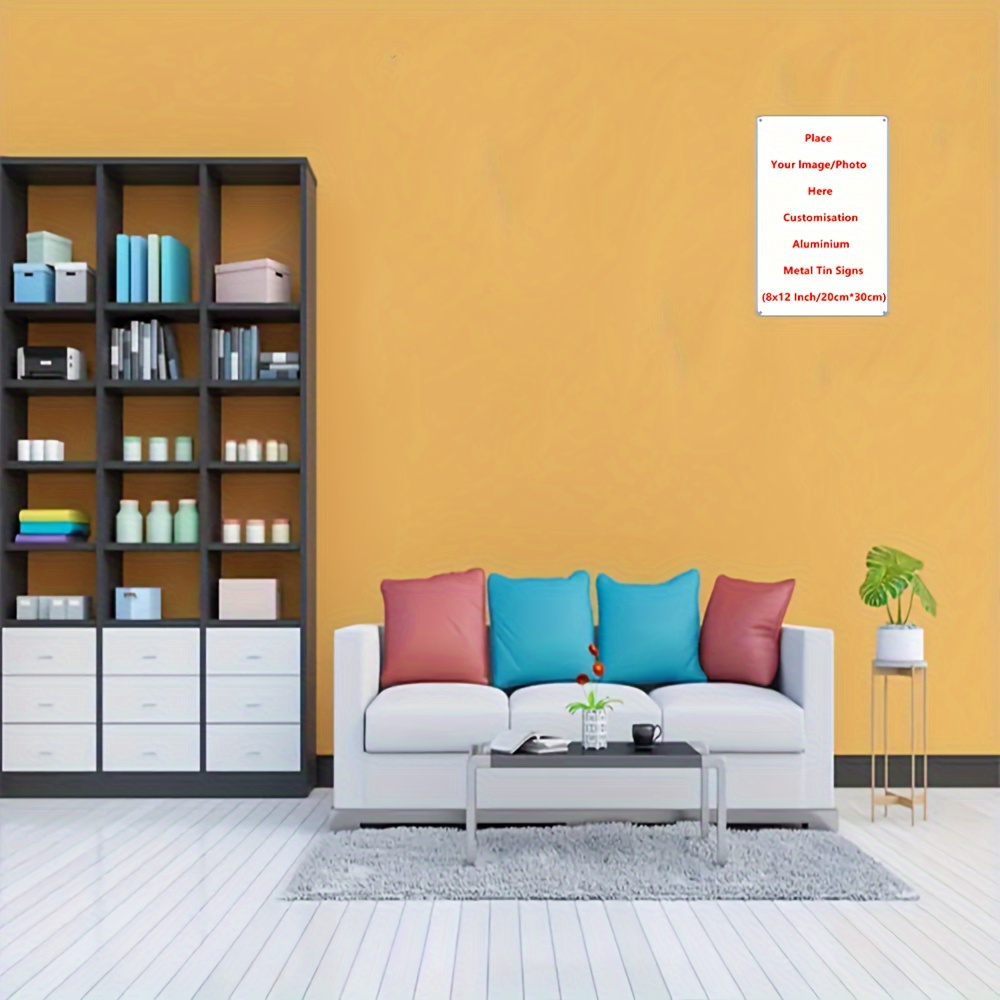 Personalize Custom Aluminum Tin Sign Versatile Wall - Temu