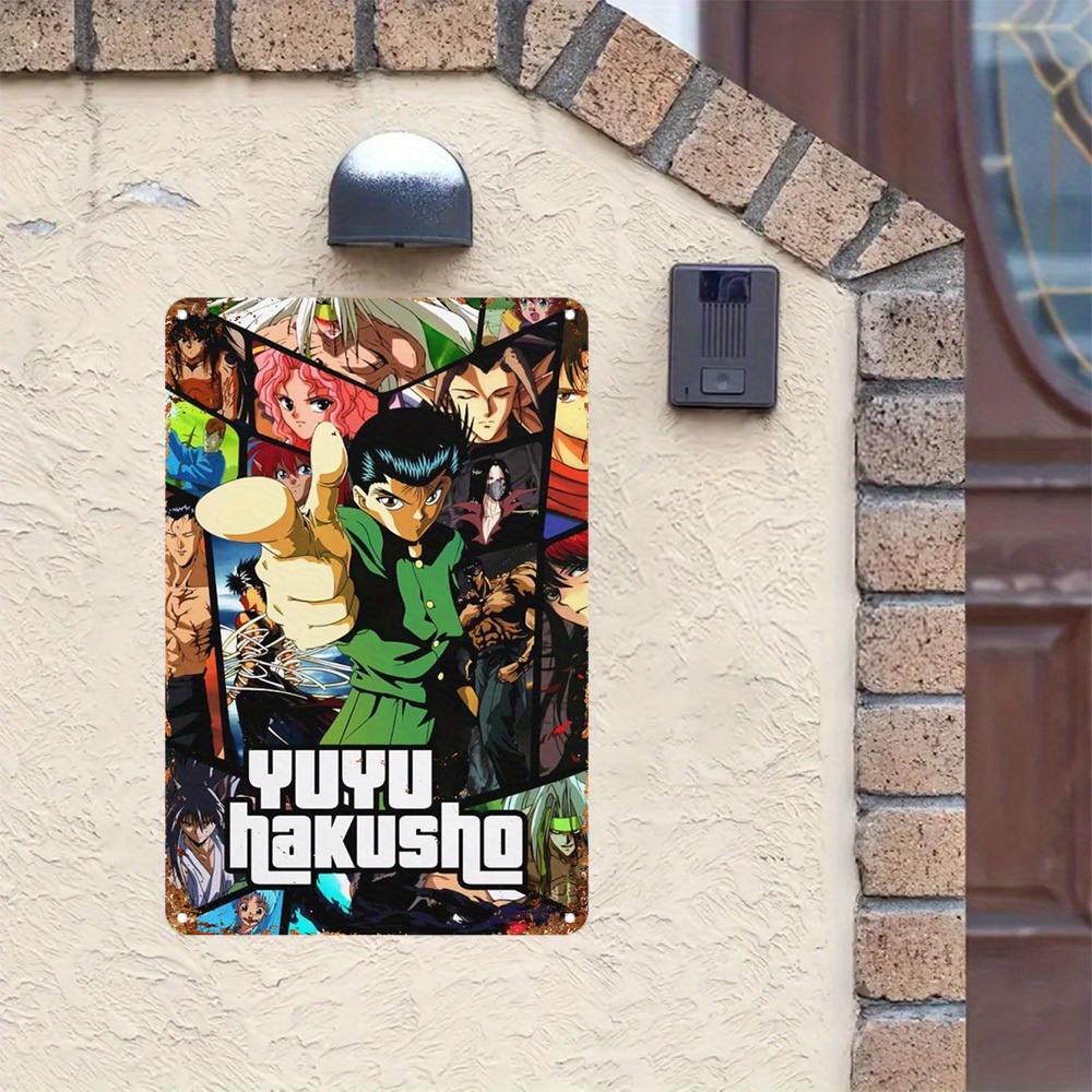 Classic Anime Aluminum Sign: Waterproof & Dustproof, Perfect For Home ...