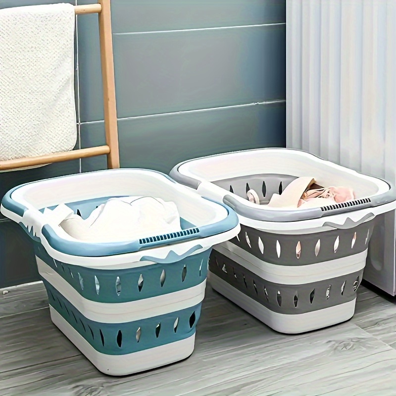 collapsible laundry baskets sold on Temu United States