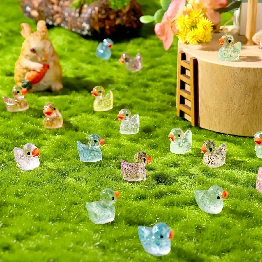 tiny resin ducks sold on Temu Australia