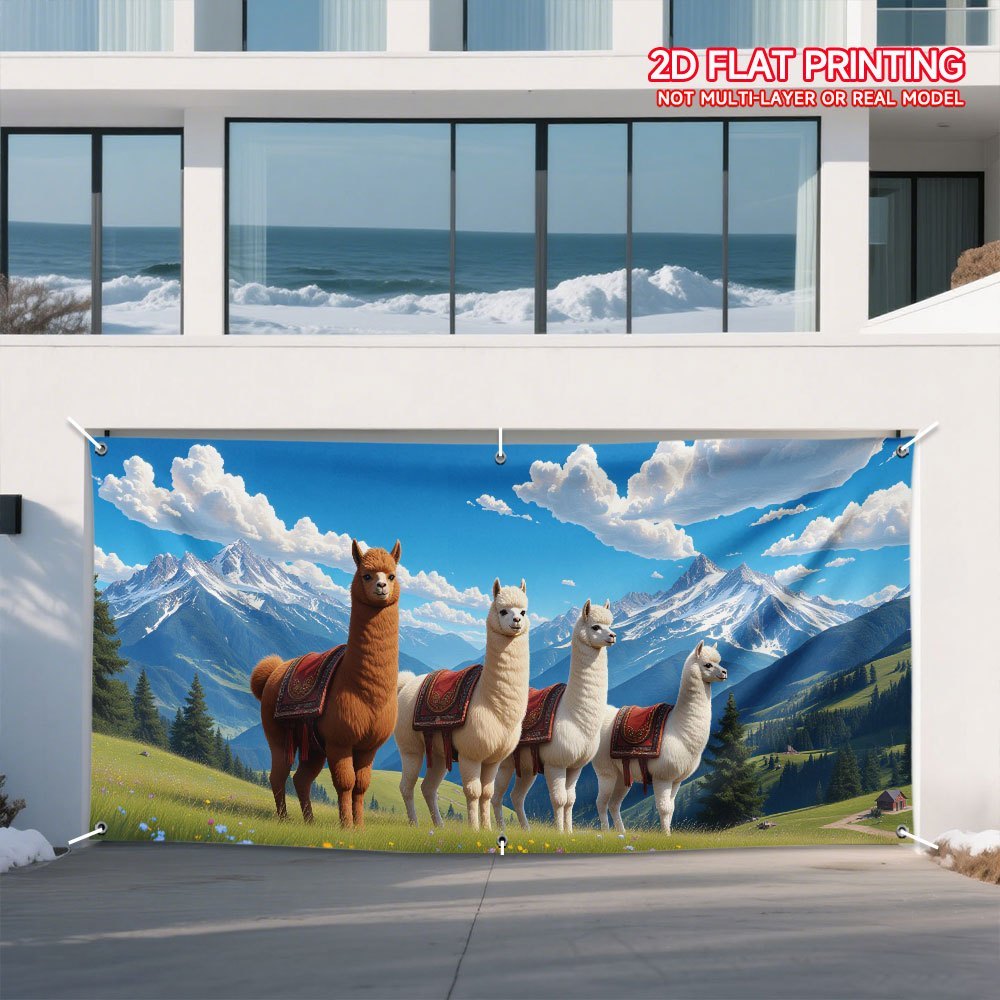 garage door decor sold on Temu United States