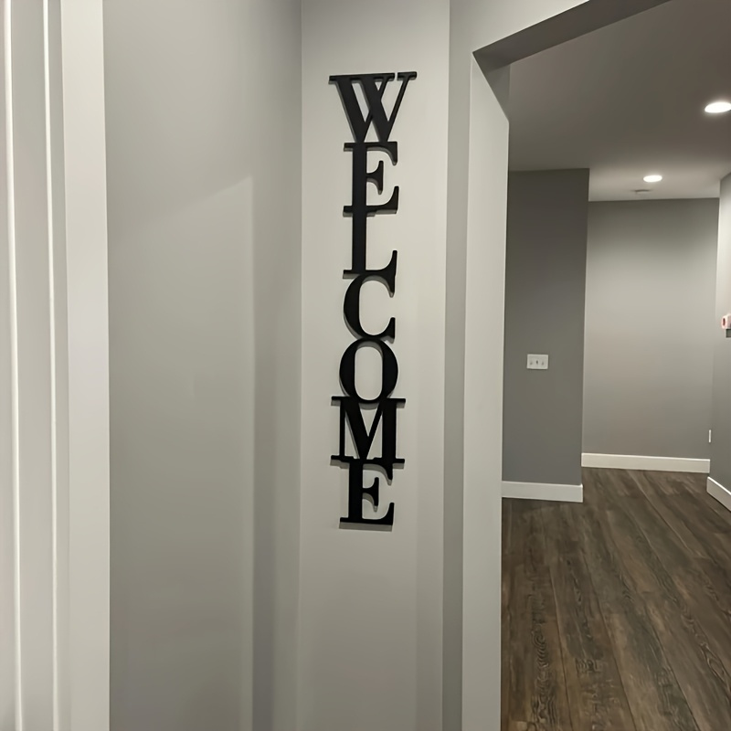 welcome signs sold on Temu Canada