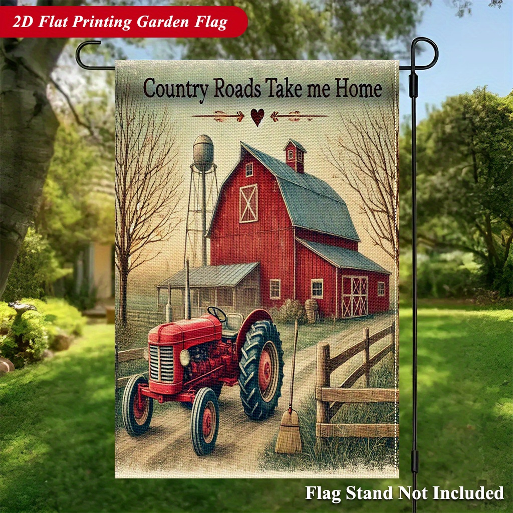 garden flags sold on Temu Canada
