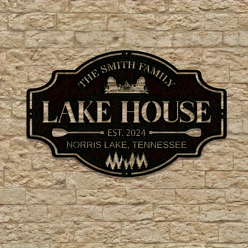 house name signs sold on Temu Canada