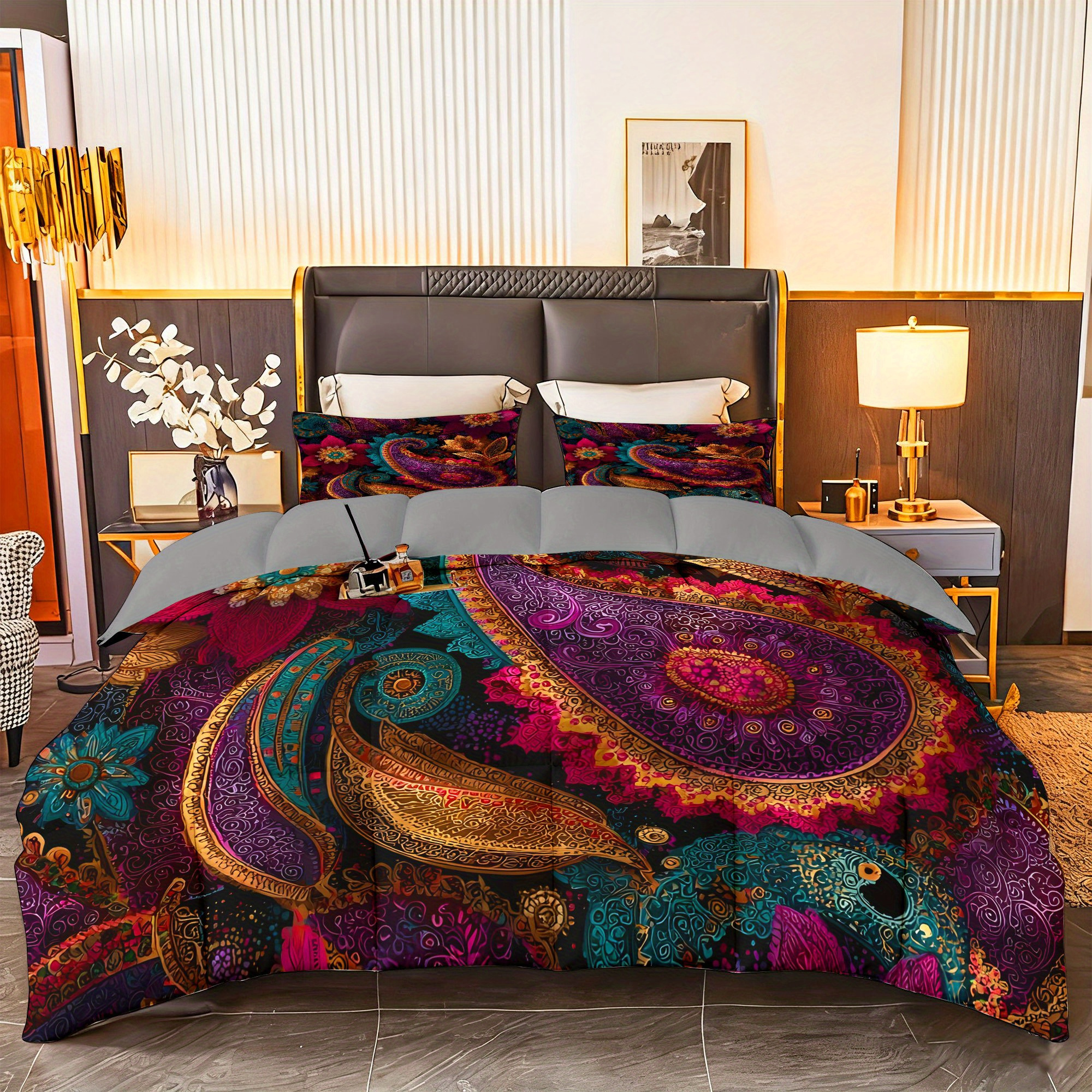 king size bedding sold on Temu United States