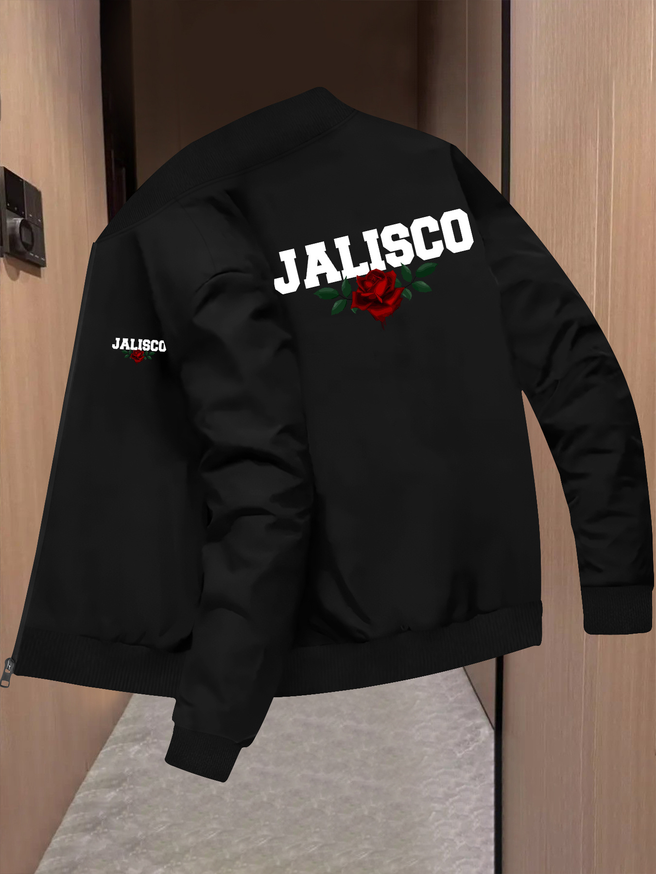 rose jacket sold on Temu United States