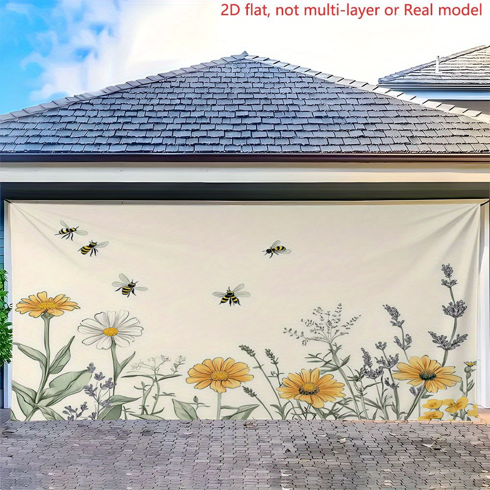 garage door decor sold on Temu United States