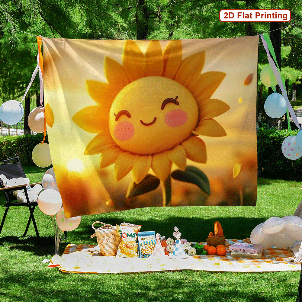 sunflower party decor sold on Temu United States