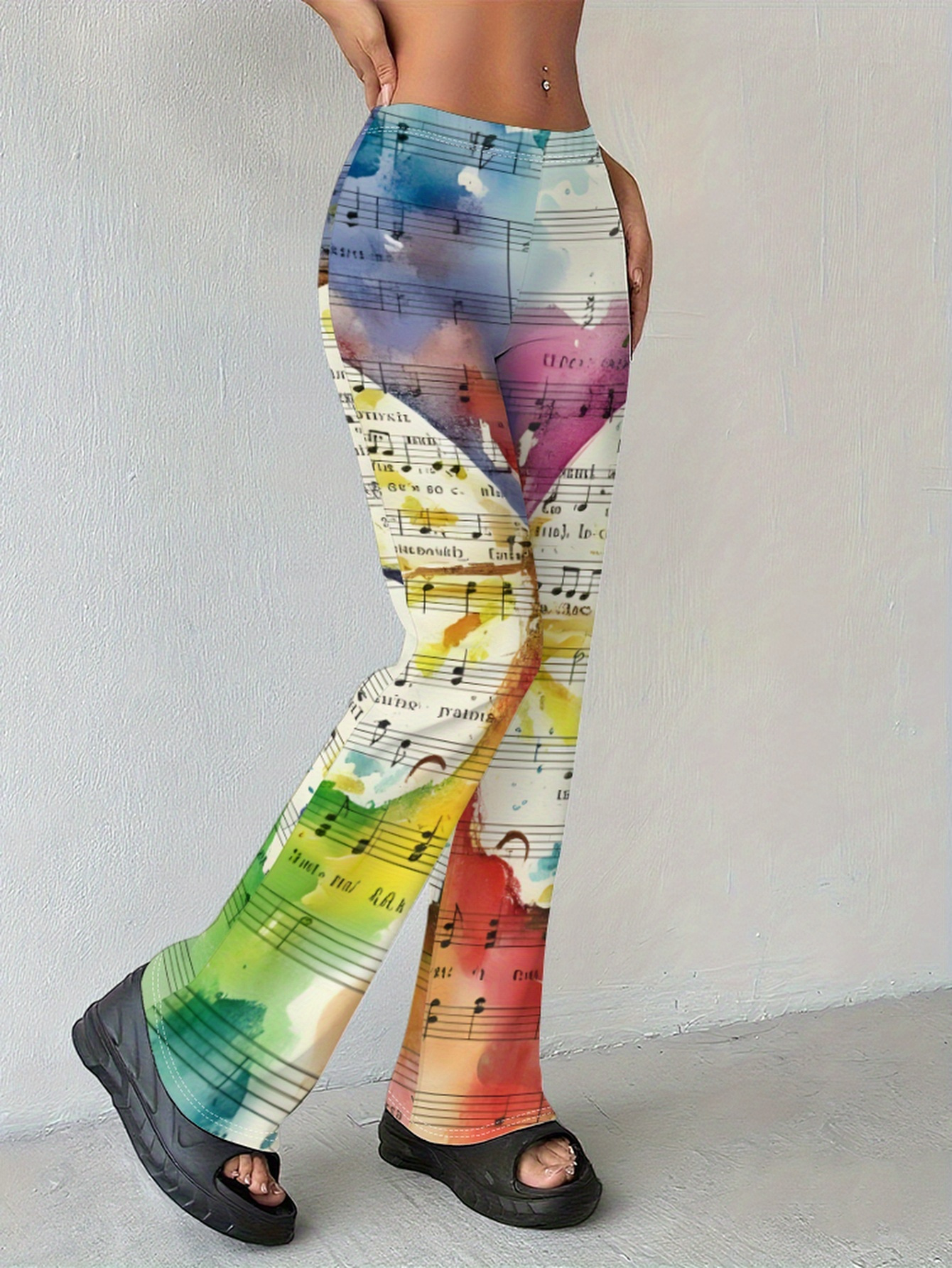 music note pants sold on Temu United States