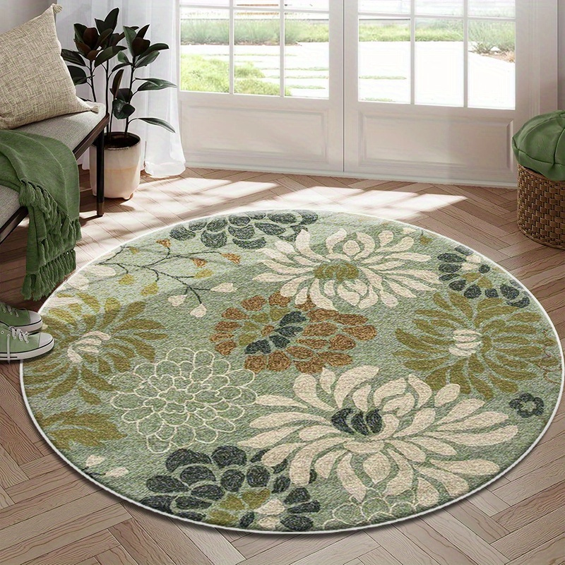 round rugs sold on Temu United States