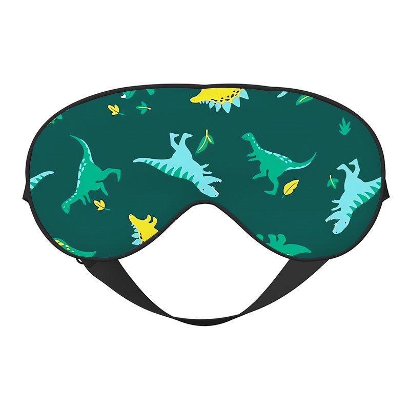 dinosaur eye mask sold on Temu United States