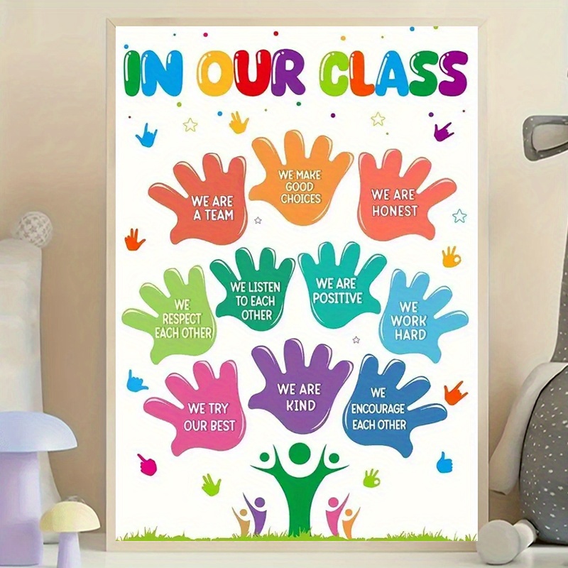 classroom rules chart sold on Temu Australia