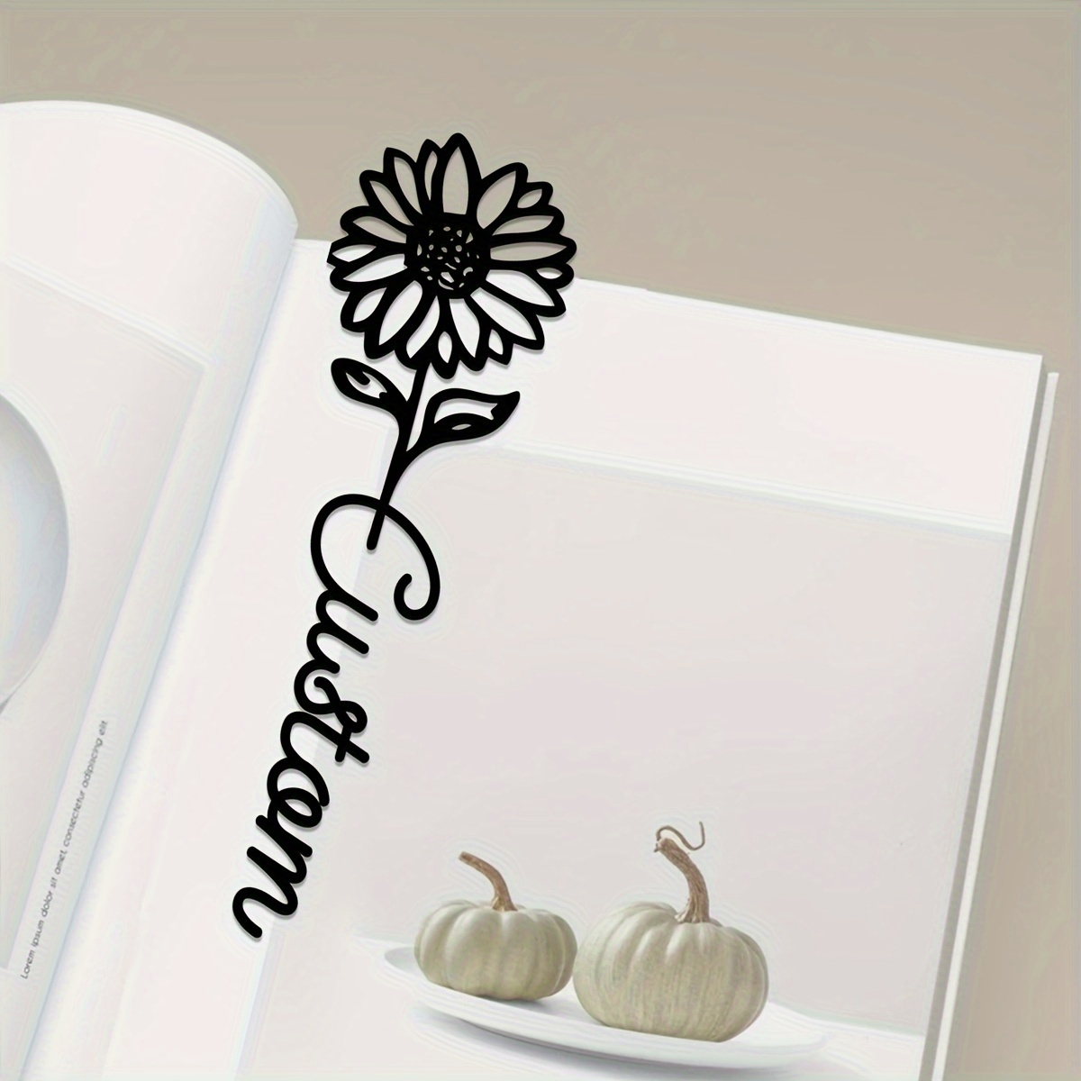 personalized bookmarks sold on Temu United States