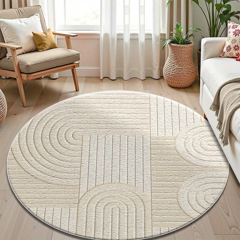 round rugs sold on Temu United States