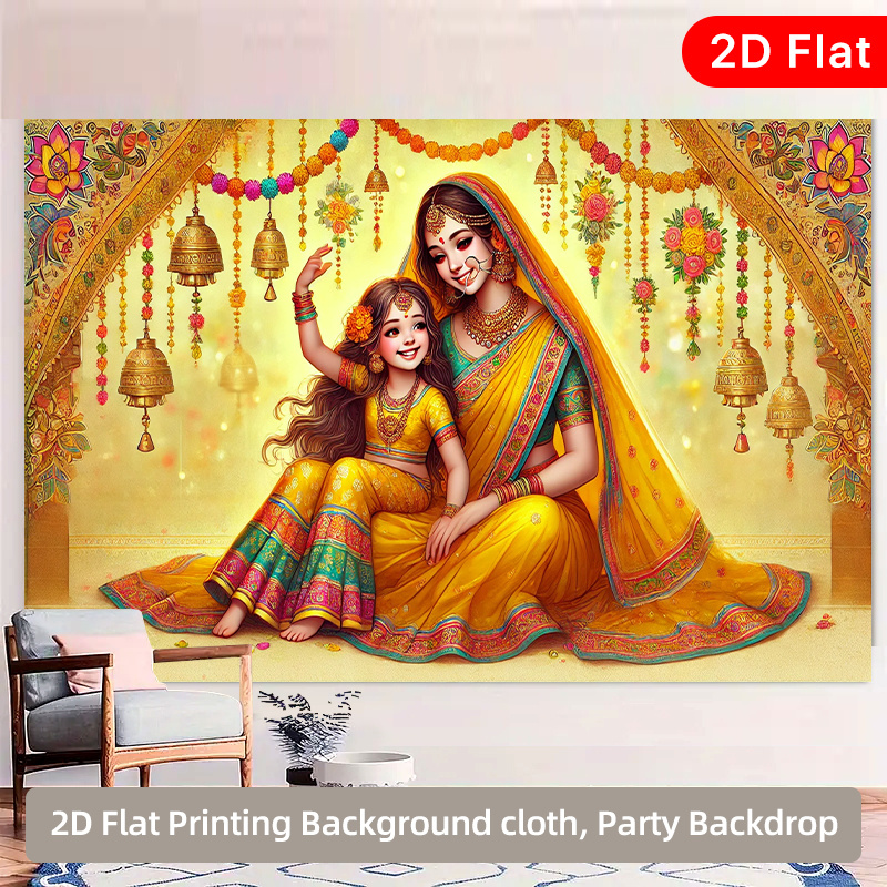 indian backdrops sold on Temu United States